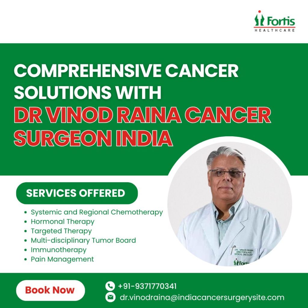 Dr. Vinod Raina Surgical Oncologist Fortis Gurgaon - Local Radar ...